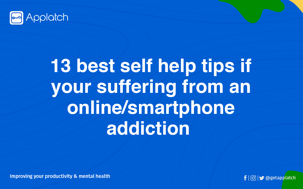 How to Modify your Smartphone Usage. - ApplatchKids